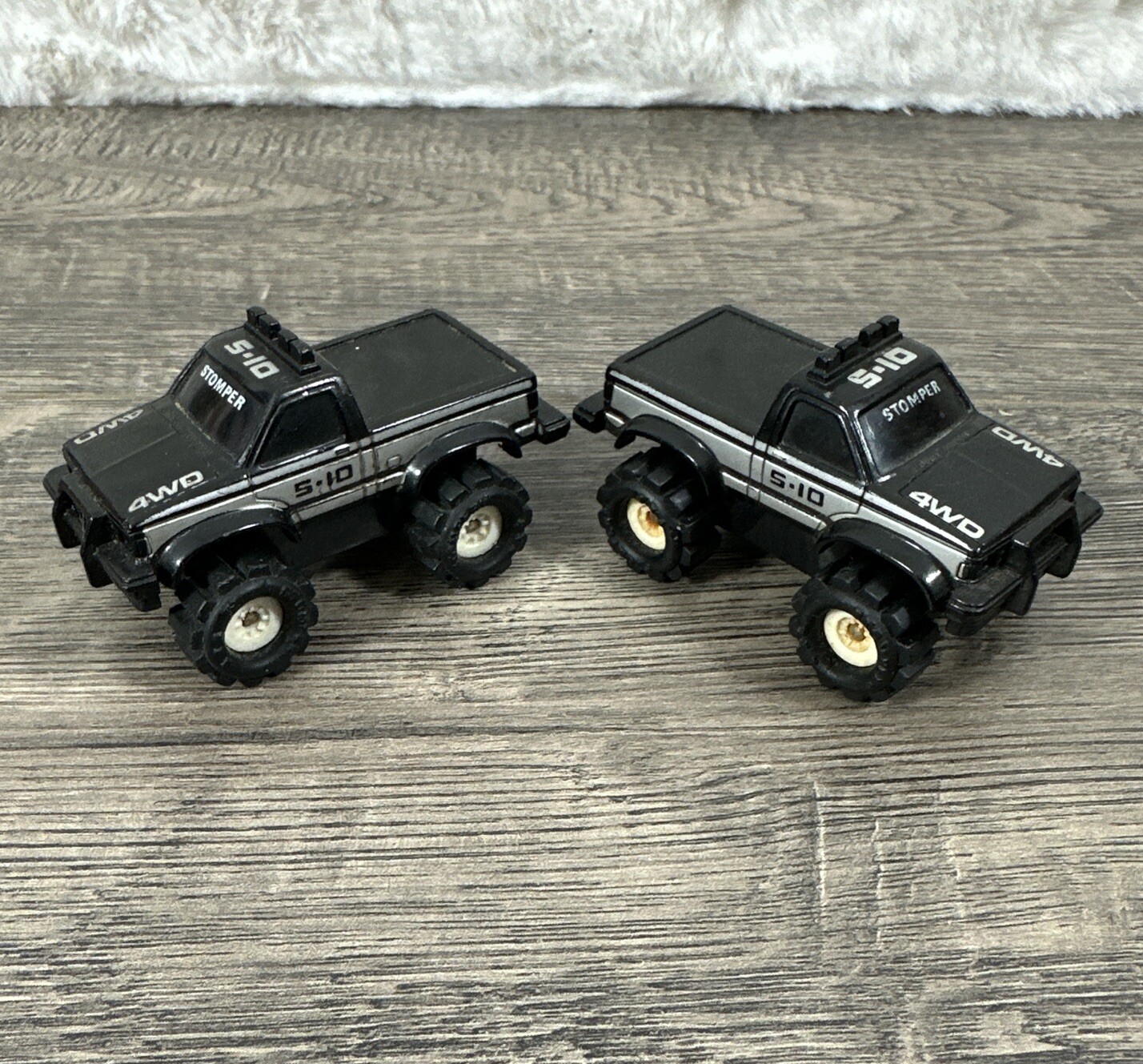 Pair Of Vintage Stomper Schafer Chevrolet 4x4 S-10 Vintage Black ...