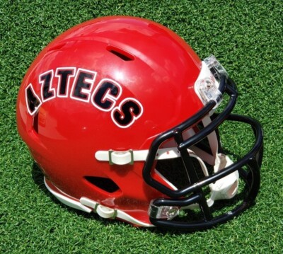 SAN DIEGO STATE SDSU AZTECS 1989-95 TRIBUTE FOOTBALL MINI HELMET OTHER ...