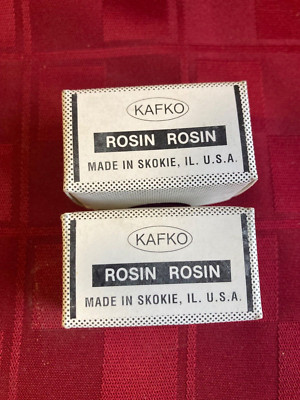 2 - KAFKO light bow rosin for strings (violin, viola, cello) MADE IN ...