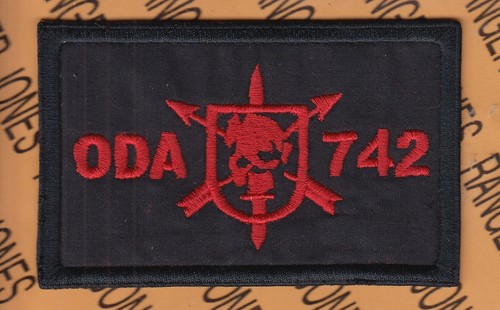 2nd Bn 7th Special Forces Group Airborne SFGA ODA 742 OEF OIF IBA patch ...
