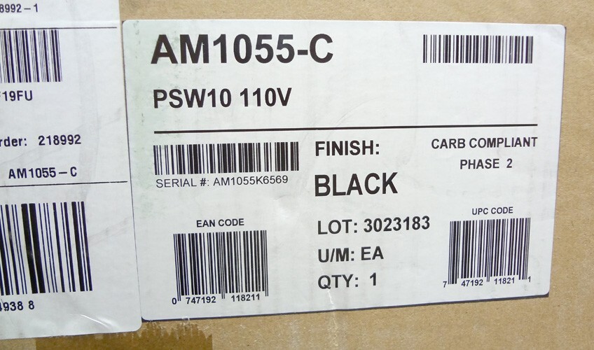 New Polk Audio PSW10 100w Powered Subwoofer Black Wood Side Panels Home ...