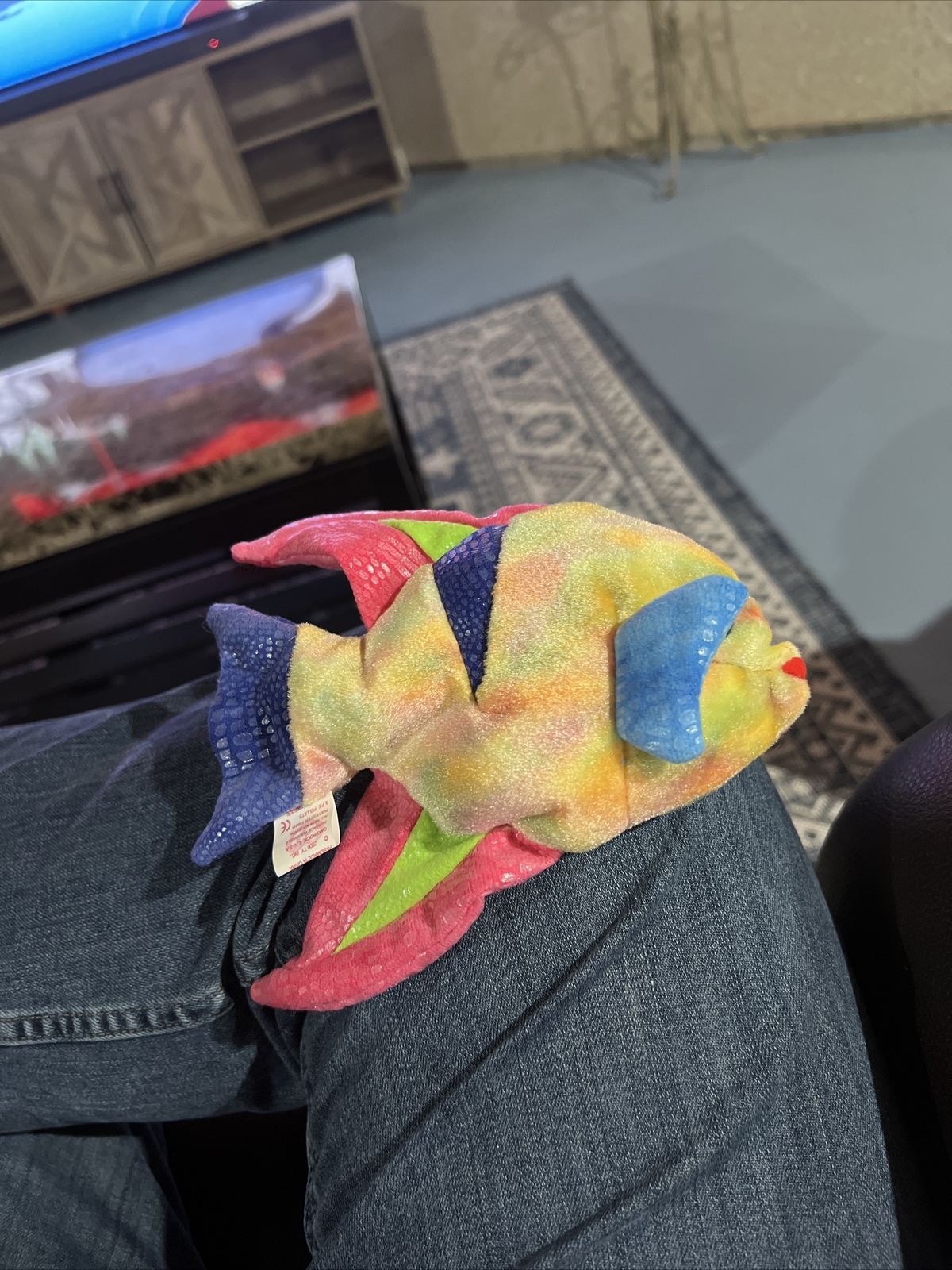 TY Beanie Baby - ARUBA the Angel Fish (7 inch) - MWMT's Stuffed Animal ...