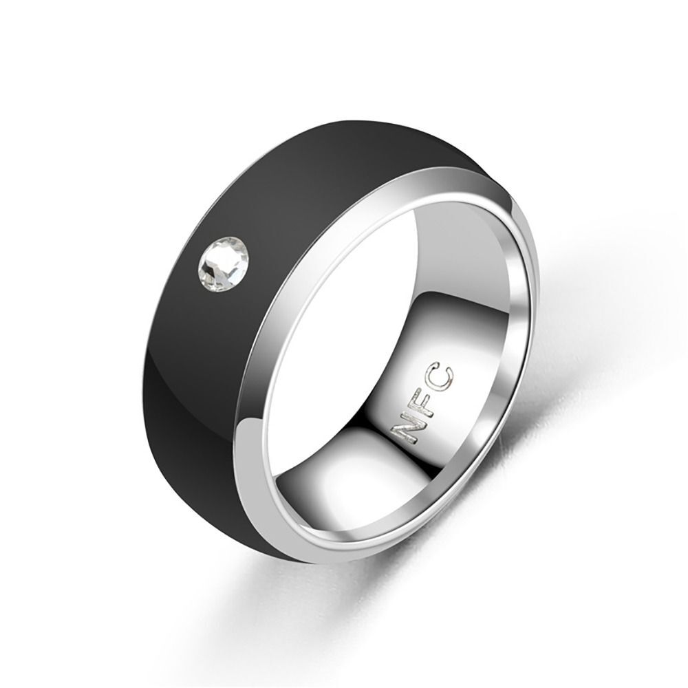 Stainless Steel NFC Smart Ring NFC Finger Ring for Android Phone Men | eBay