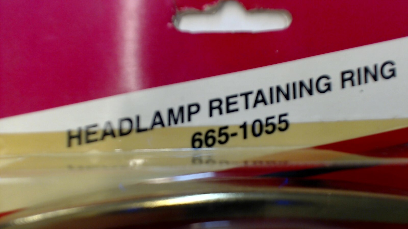 NAPA 665-1055 Univ Headlight Retaining Ring-two Rectangular Beam ...