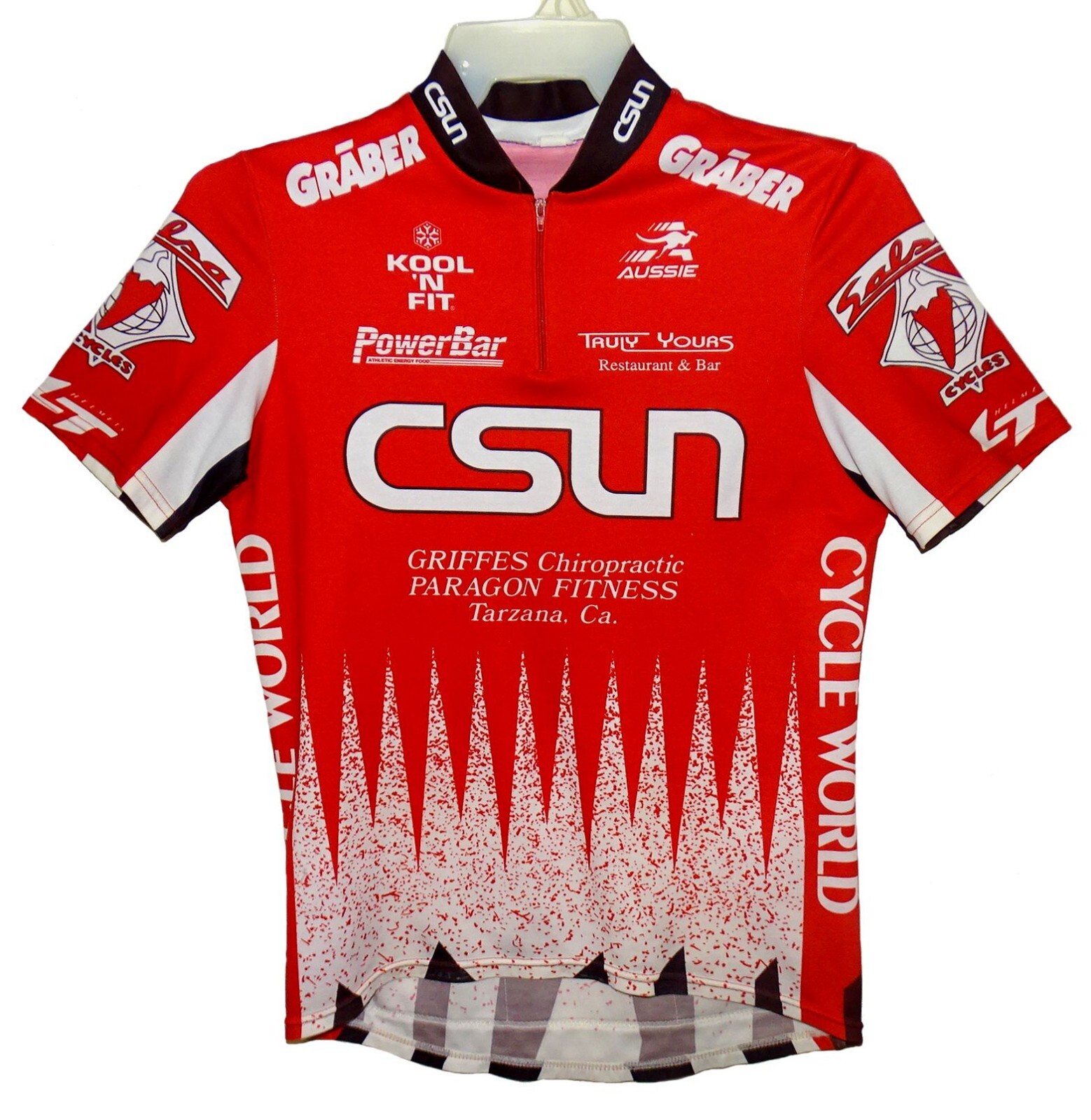 Sz M Vin CSUN California State University Northridge Cycling Jersey ...