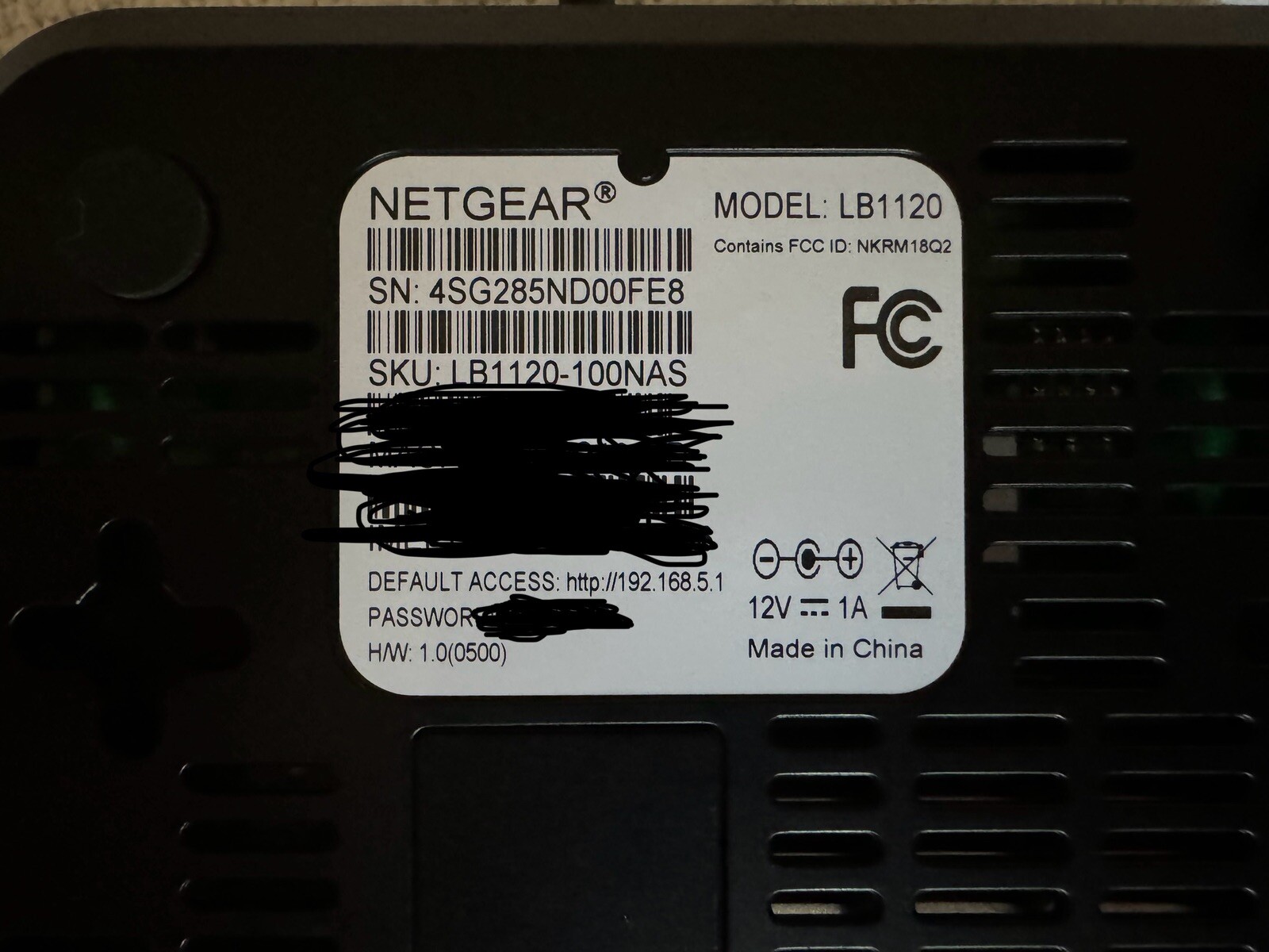 NETGEAR LB1120-100NAS 4G 150mbps Instant Broadband Connection ...