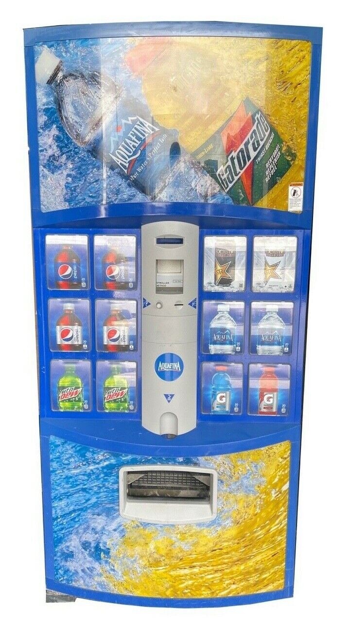 Dixie Narco 600E HVV Beverage Soda Vending Machine Gatorade Pepsi FREE ...
