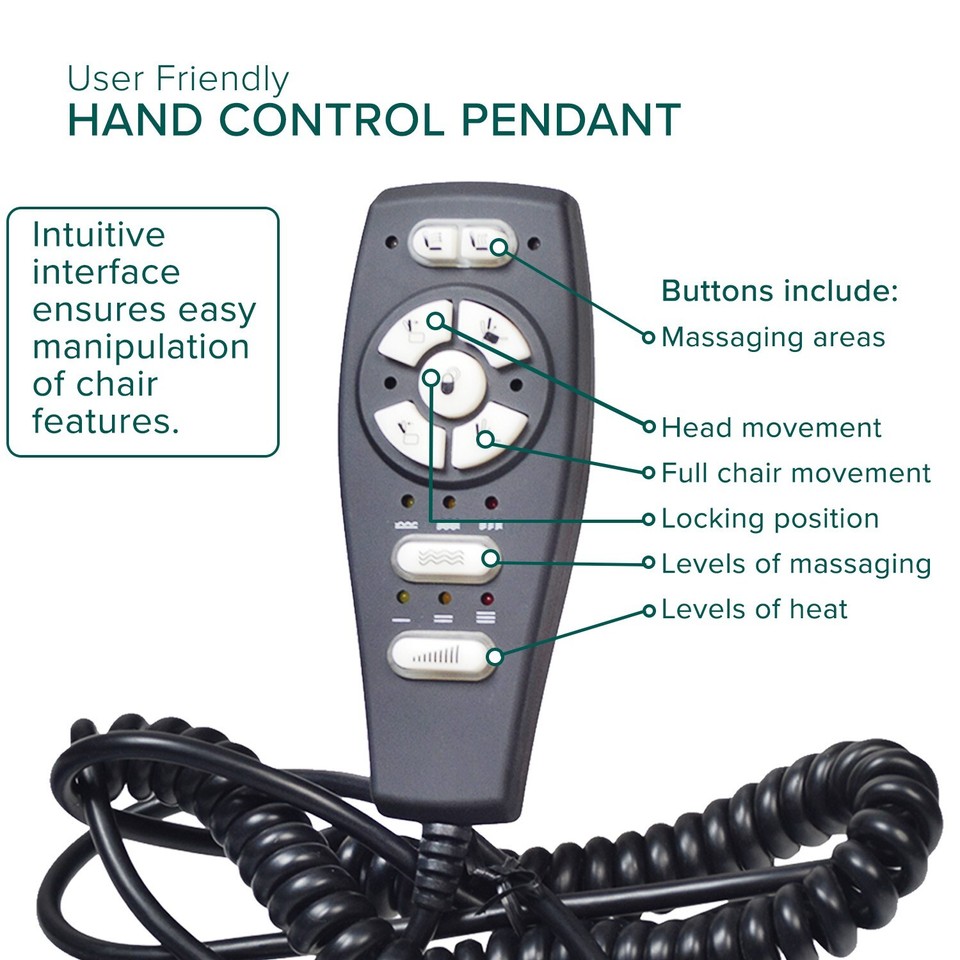 Hand Control Pride LC-525, LL-770 & Mega Motion LC-100 Lift Chair ...