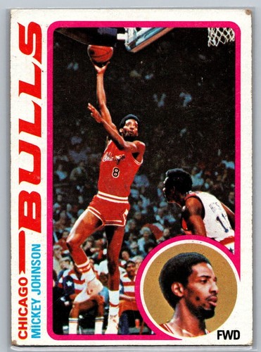 (2) 1978-79 Topps Basketball - Mickey Johnson - #36 - Chicago Bulls | eBay