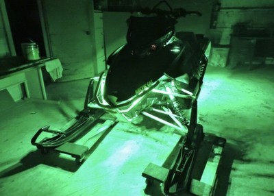 LED Snowmobile Underglow 12v Custom LED Neon Accent Lighting Green 4 ...