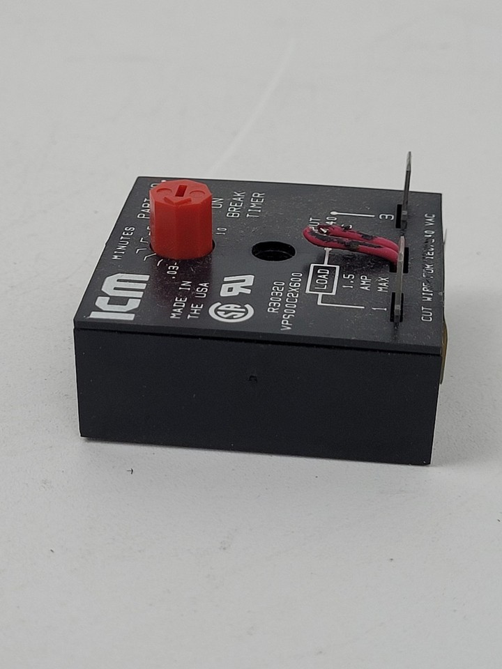 ICM203 ICM Controls 120/240 Volt Delay-on-Break Timer - Next Day Option ...