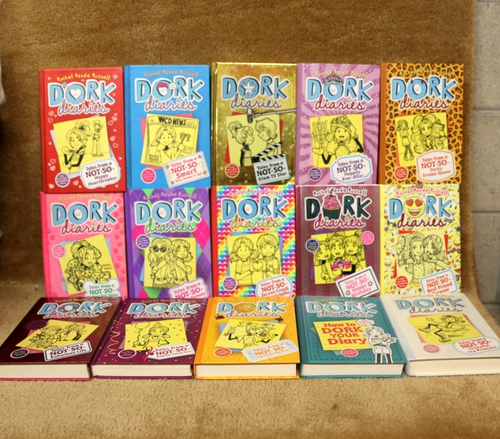 Dork Diaries series 15 Book Lot 1-14 including 3.5 by Rachel Renee ...