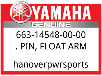 Yamaha OEM Part 663-14548-00-00 PIN, FLOAT ARM | eBay