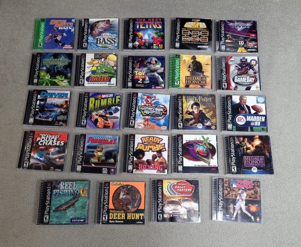 24 Complete PS1 Game Lot. | eBay