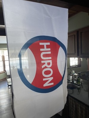 Huron Cement House Flag, Fleet Flag Great Lakes, Maritime, Freighter ...