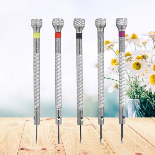 5pcs Small Screwdriver Eyeglasses Sun Glasses Watch Repair Kit Computer ...