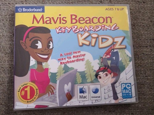 Mavis Beacon Keyboarding Kidz PC MAC CD-ROM Windows 7 XP Vista ...