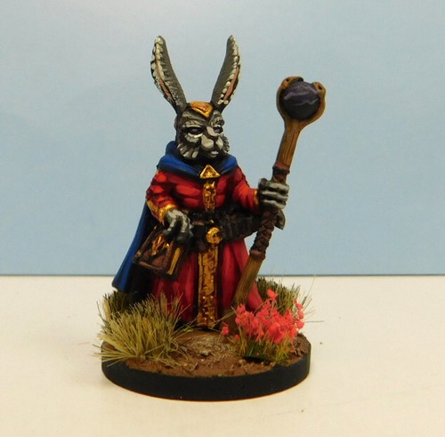 Well Painted Dark Sword Critter Kingdoms: Rabbit Mage with Staff ...