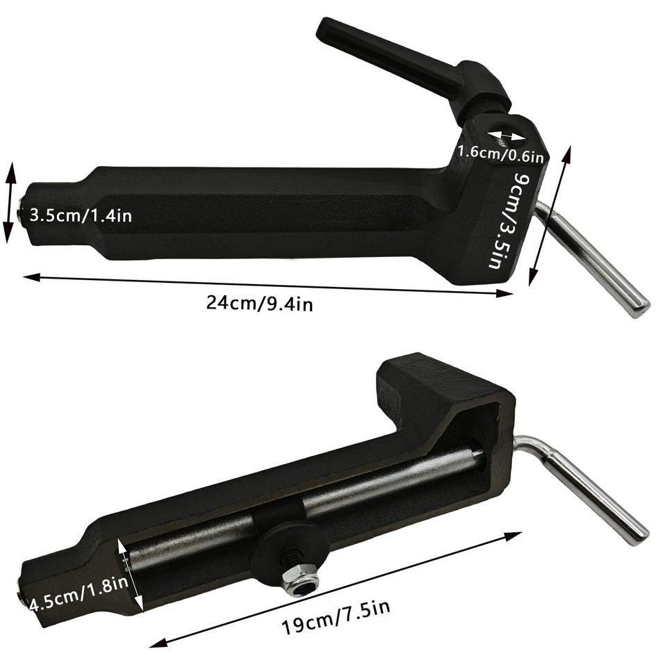 Wood Lathe Tool Rest Holder Base for Mini Benchtop Lathe Cast Iron Wood ...