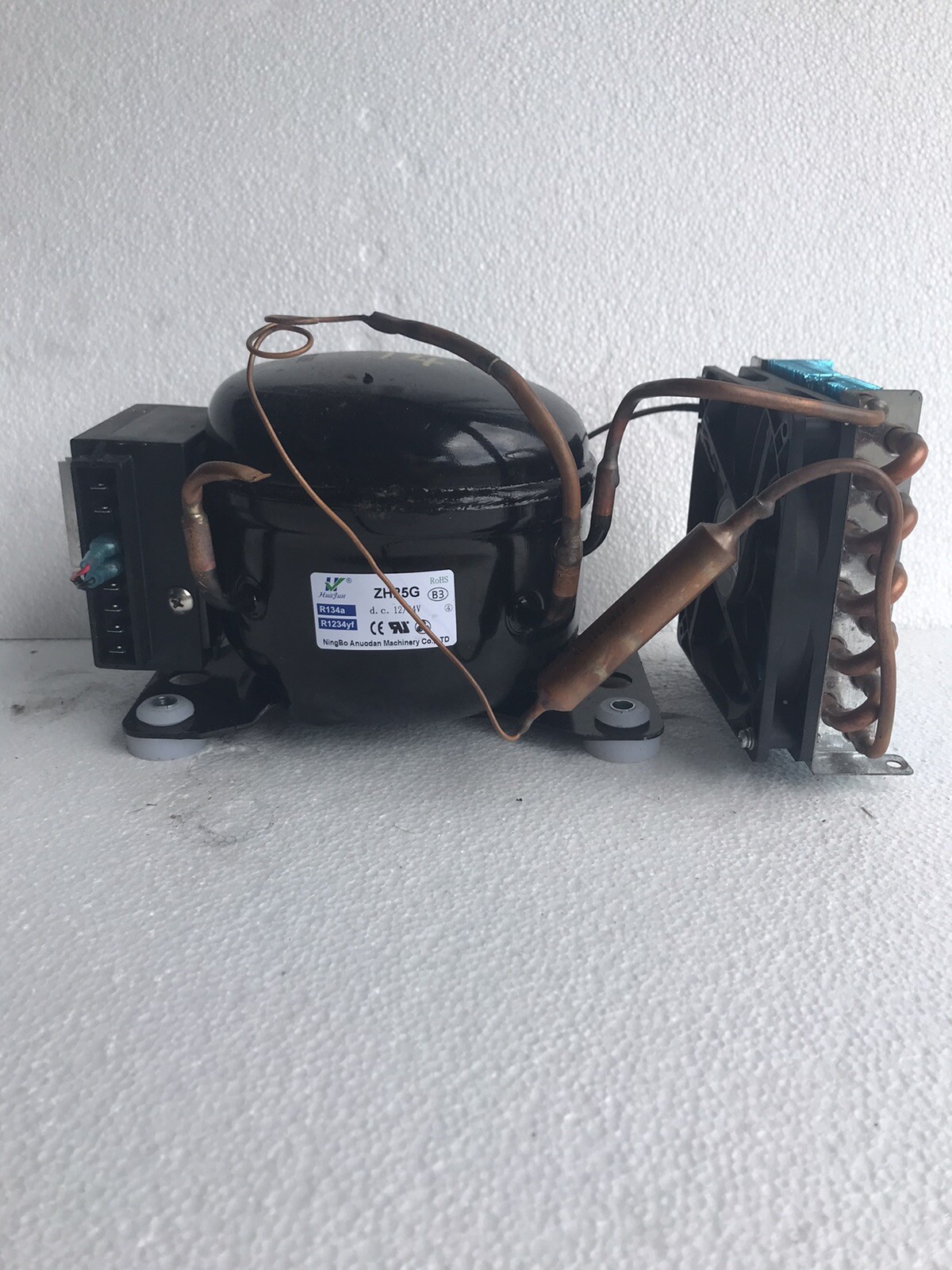 24V 12V DC Compressor Module Condensing Unit ZH25G ( Danfoss Secop BD35 ...