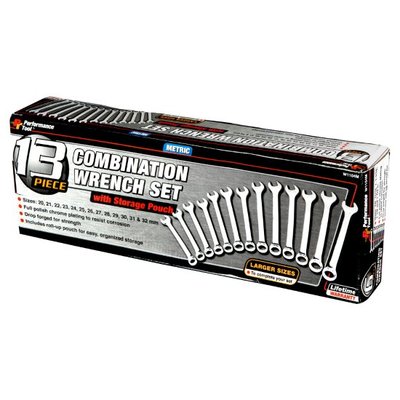 Performance Tool W1104M 13 Piece Large Metric Wrench Set | eBay