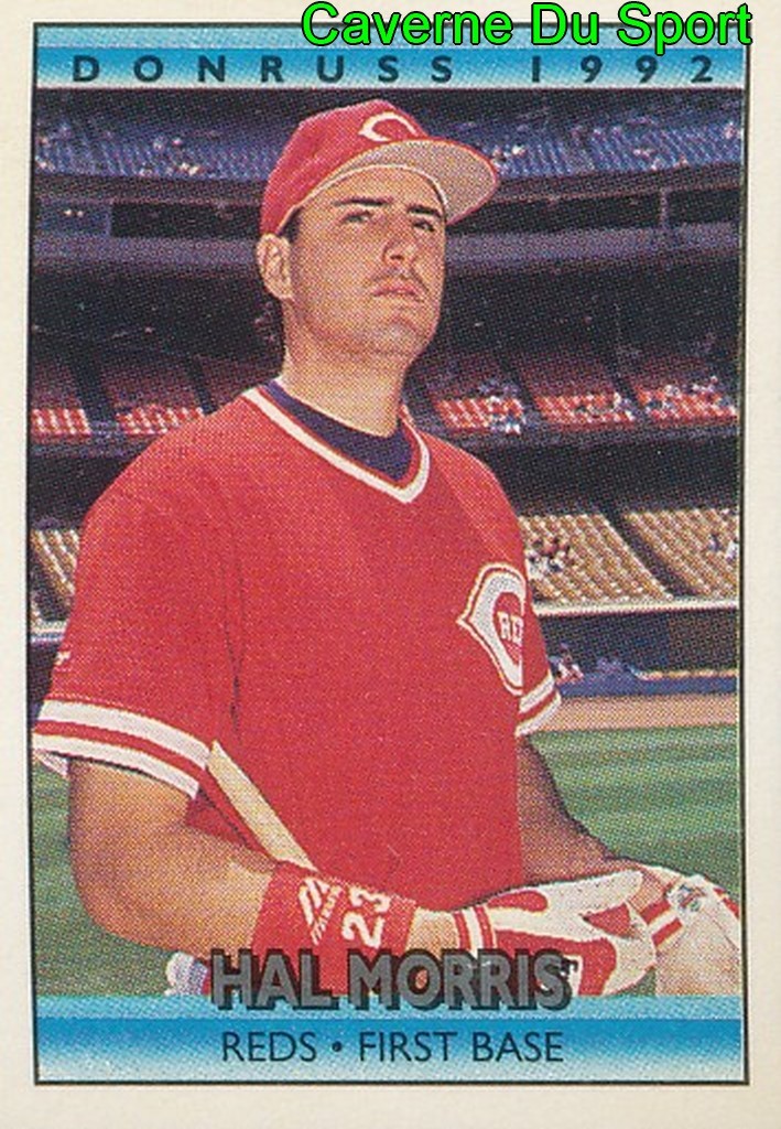 32 OF 36 HAL MORRIS REDS DONRUSS CRACKER JACK BASEBALL CARD 1992 | eBay