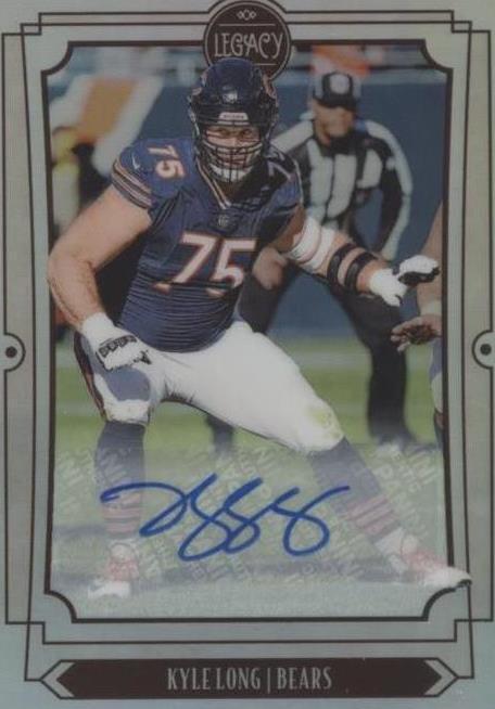 2019 Panini Legacy - Kyle Long #20 Premium Edition Penmanship Prizm (AU ...
