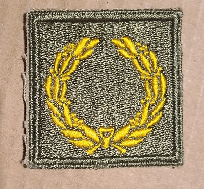 US Army Meritorious Unit Citation MUC Service Award Cloth Patch WWII ...