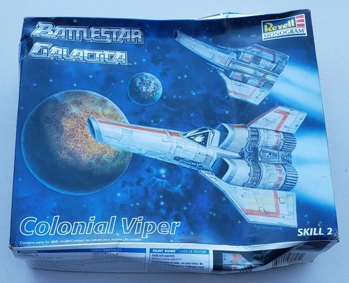 Revell Colonial Viper - Battlestar Galactica kit Damaged Box - Read ...