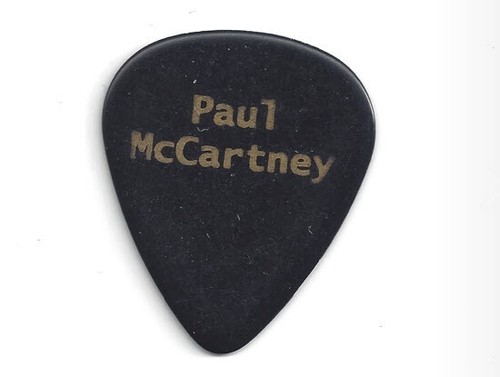 Paul McCartney Guitar Pick Genuine Tour Beatles Ernie Ball Concert ...