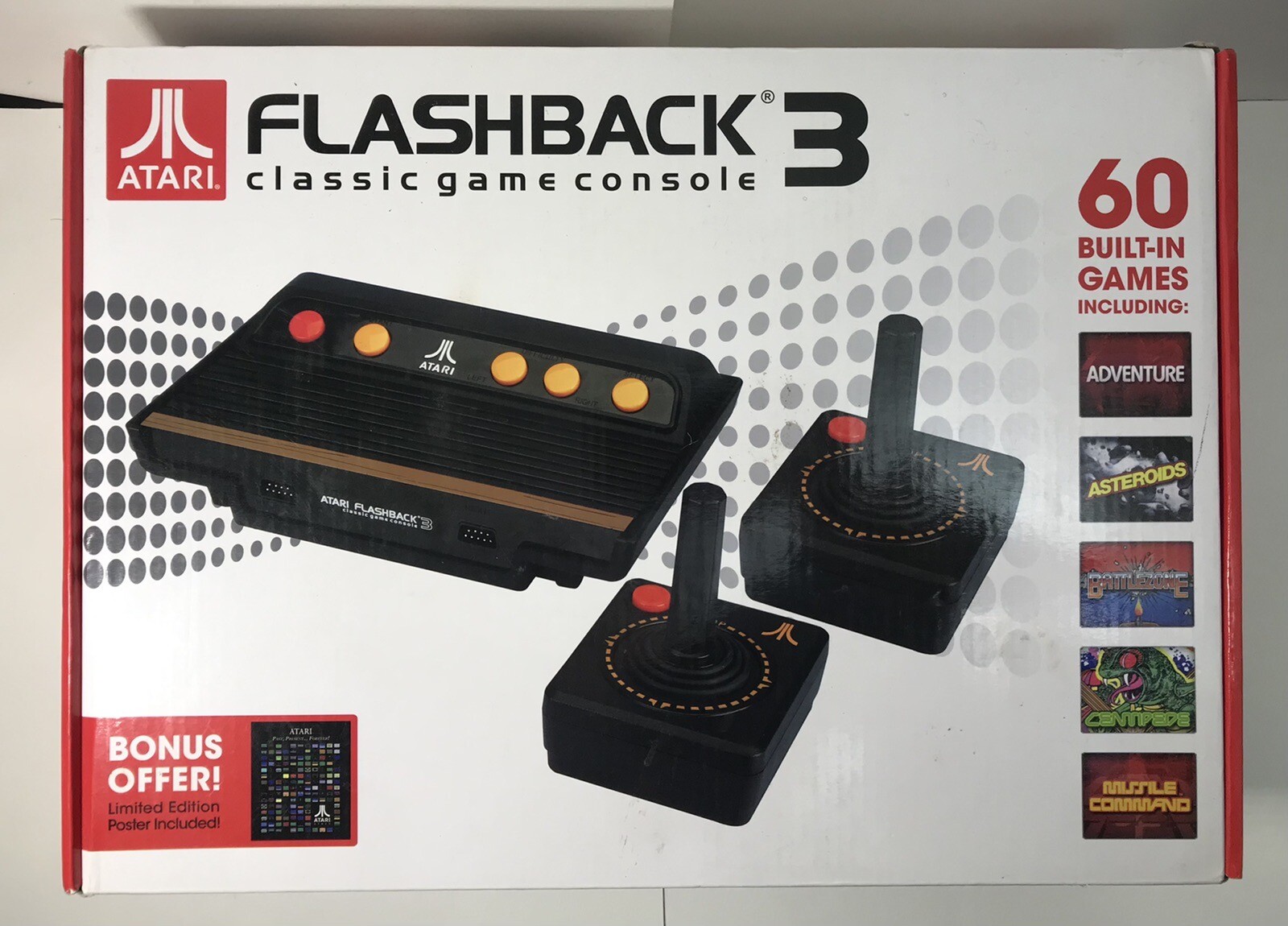 Atari Flashback 3 Game Console Box 60 Built In Games Tested CIB 2011 | eBay