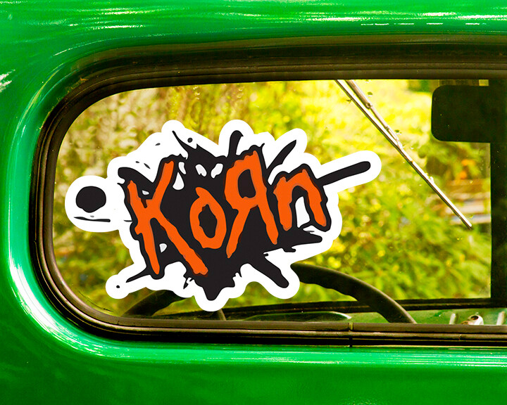2 KORN BAND DECALs Sticker Bogo For Car Window Bumper Laptop Free ...