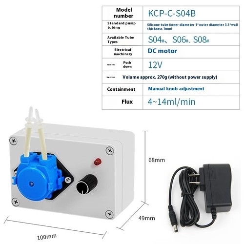 Peristaltic Pump Small Pump Head Water Pump Micro Constant Current ...