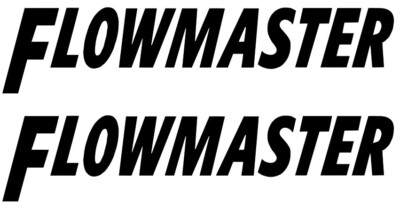 auto174 FLOWMASTER exhaust mufflers racing Logo Die Cut Vinyl Decal ...
