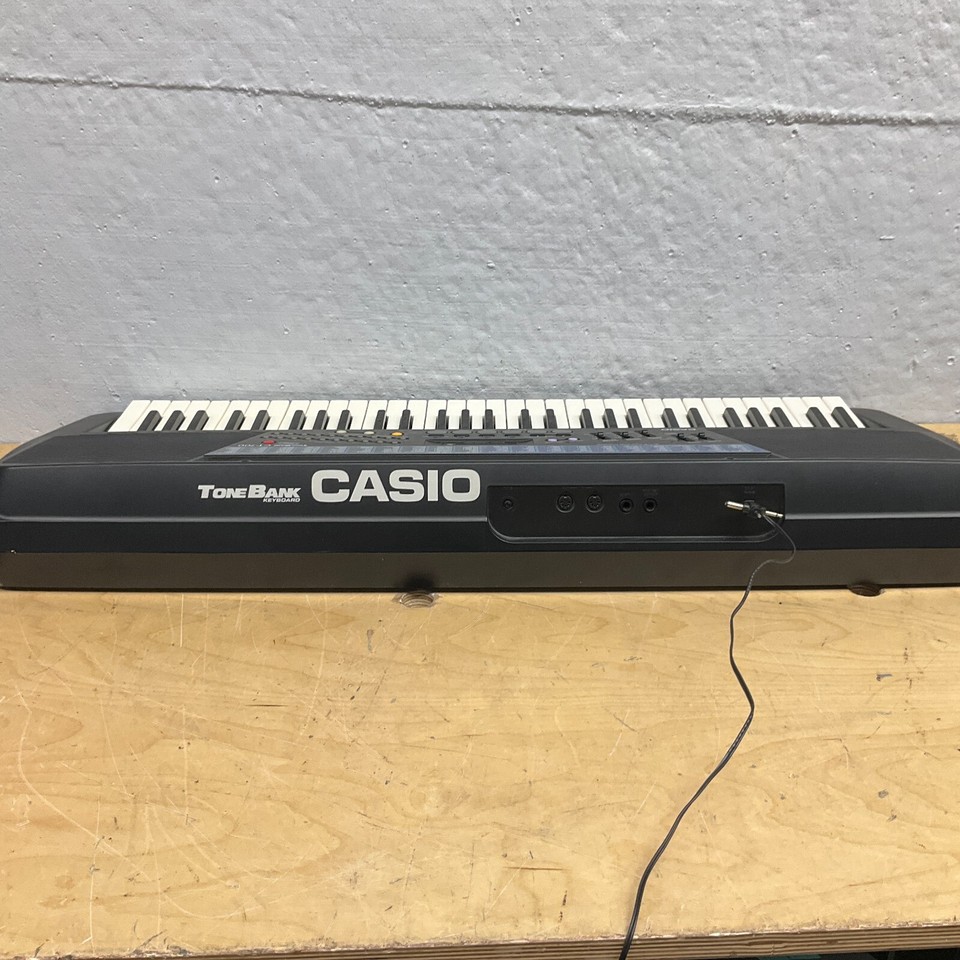 Vintage Casio CT-770 Electronic Keyboard - Black - Tested w/ Power ...