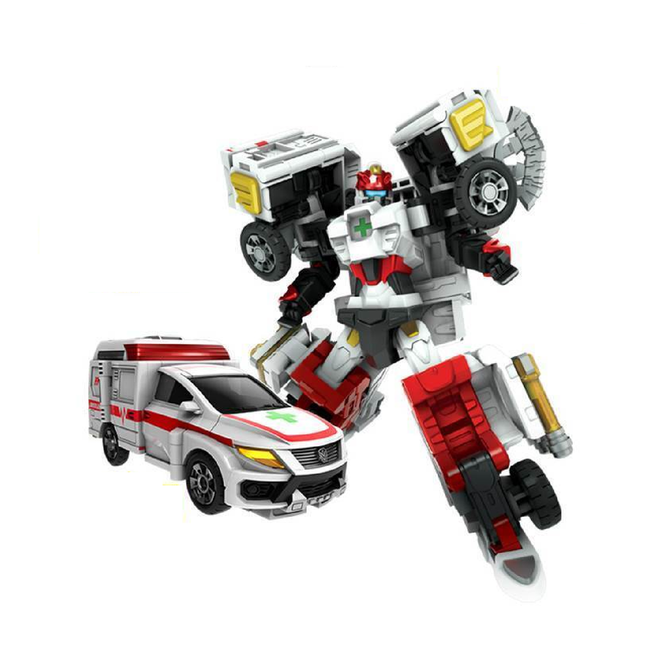 Hello Carbot Dandy Ambulance X Transformer Robot / Figure Car Toy Gift ...