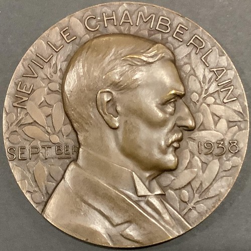 GREAT BRITAIN / FRANCE 1938 Neville Chamberlain, The Munich Agreement ...
