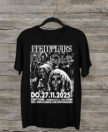 NEW Collection The Templars Band 2025 T Shirt Black All Size S-5Xl ...