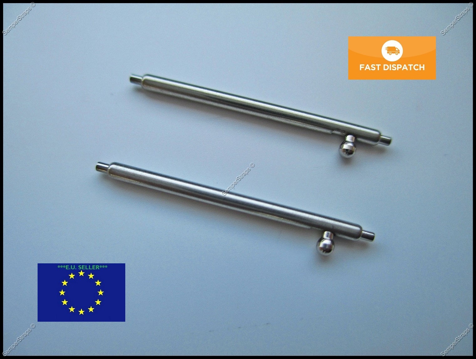 UNIVERSAL QUICK RELEASE SPRING BARS TOP QUALITY STAINLESS STEEL 12mm ...