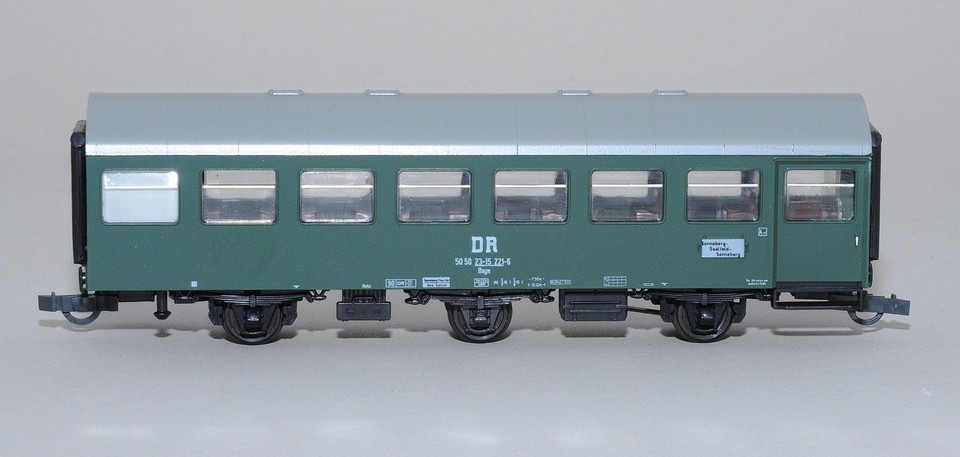 Piko 5/6520/010, Reisezugwagen (Reko), Bage, 2.Kl., DR, Ep.IV, H0, neu ...
