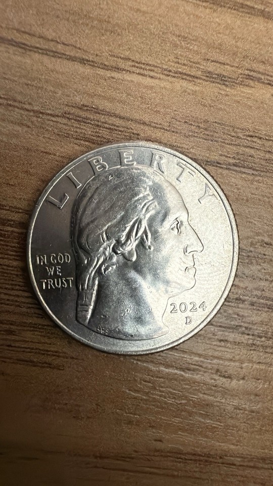 2024 D “In COD We Trust” Error Quarter Rare Coin | eBay
