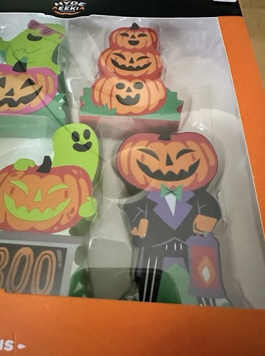 Target Wood Pumpkins Mini Mantle Halloween Decorative Figurine Set ...