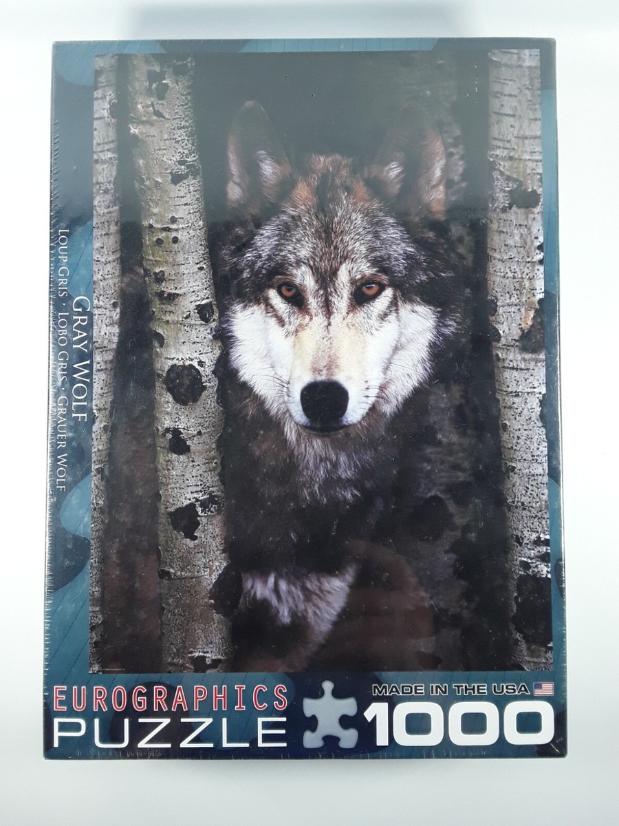 Grey Wolf Puzzle Puzzle Yellowstone Wolf, 500 Stukken