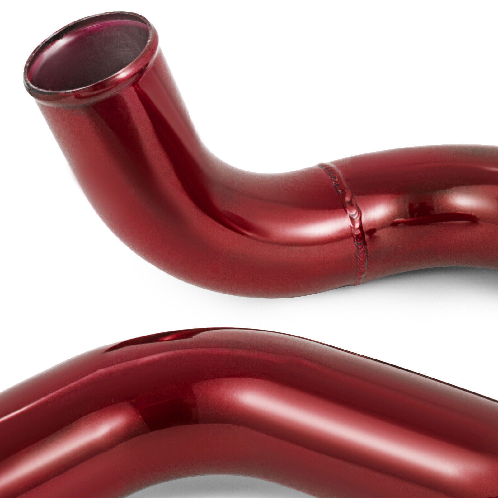 Red Turbo Intercooler Pipe Boot Kit CAC Tubes for 03-07 Ford 6.0L ...