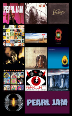 PEARL JAM album cover discography magnet (3.75" X 5.75") dark matter | eBay