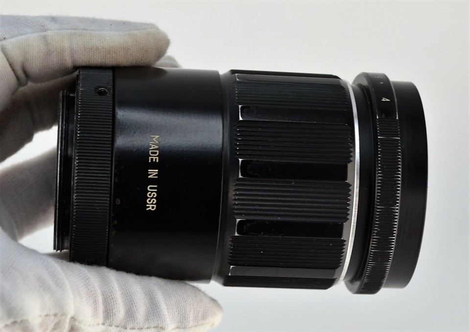 SOVIET USSR JUPITER-11A SLR f4/135 LENS M42 mount for SLR CAMERAS (1 ...
