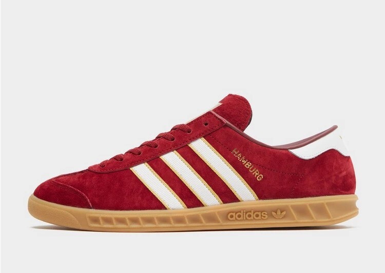 Adidas Hamburg Made In Germany Collegiate Burgundy White