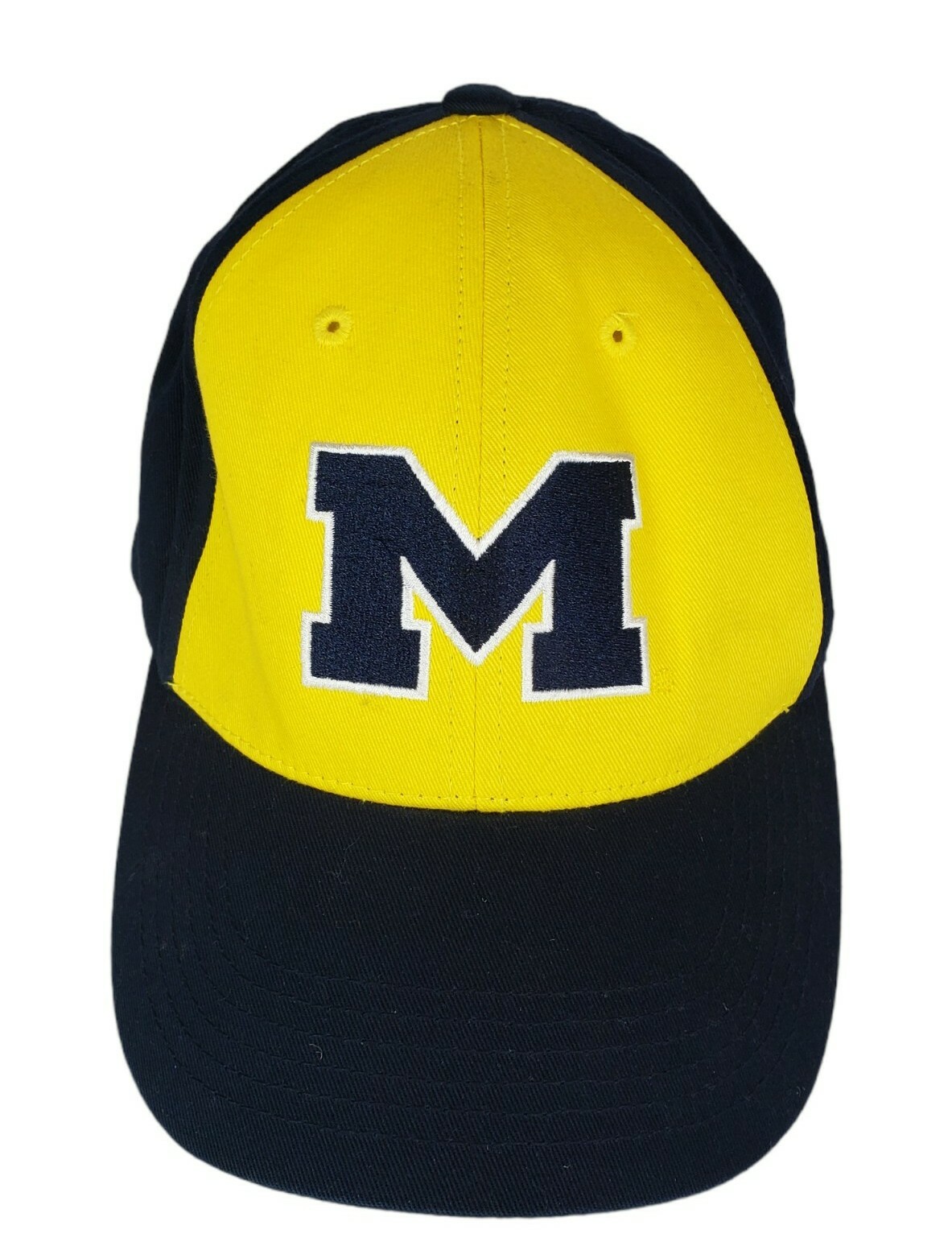 University of Michigan Baseball Hat Wolverines Adjustable Cap Embroided ...
