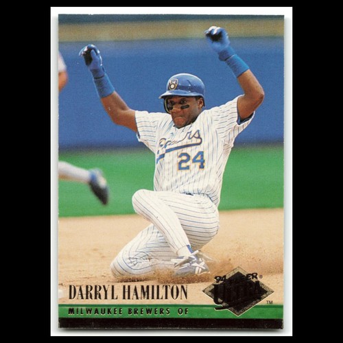 Darryl Hamilton #74 1994 Fleer Ultra Milwaukee Brewers Baseball Card ...