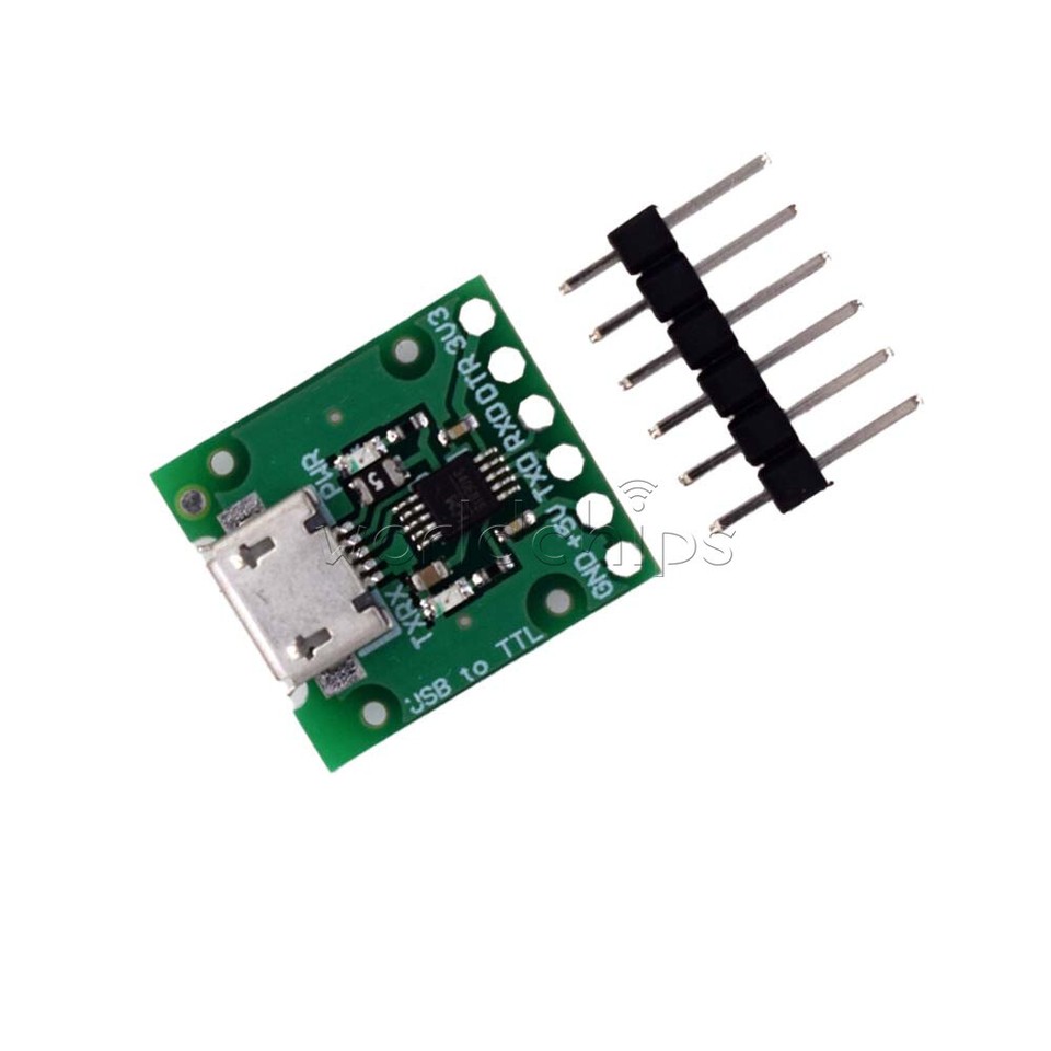 DC3.3-5V 6PIN CH340E MSOP10 USB To TTL Downloader For STC/STM32 Arduino ...